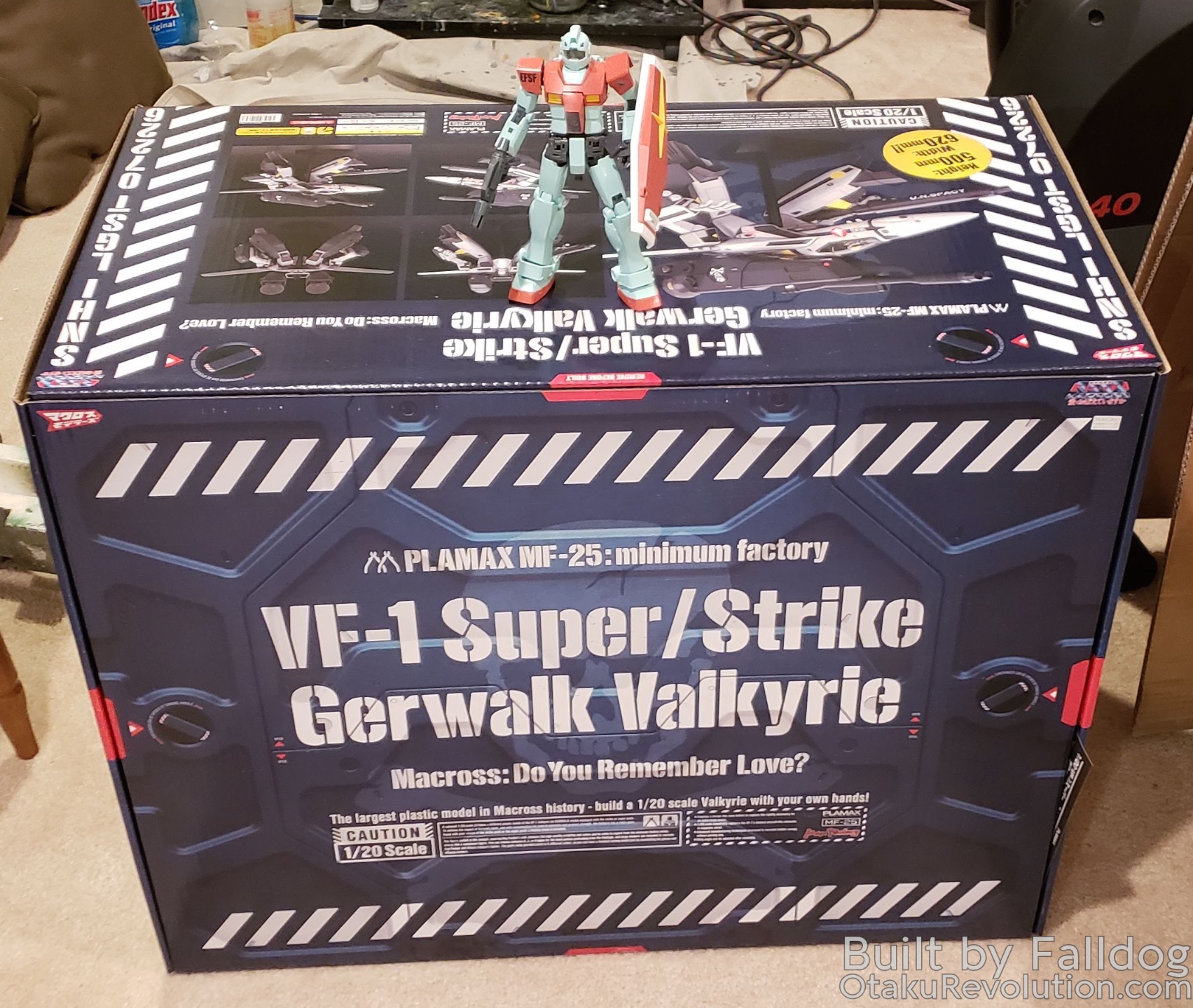 Max Factory PLAMAX 1/20 Macross VF-1 Super/Strike Gerwalk Valkyrie – Dry Fit Review ...
