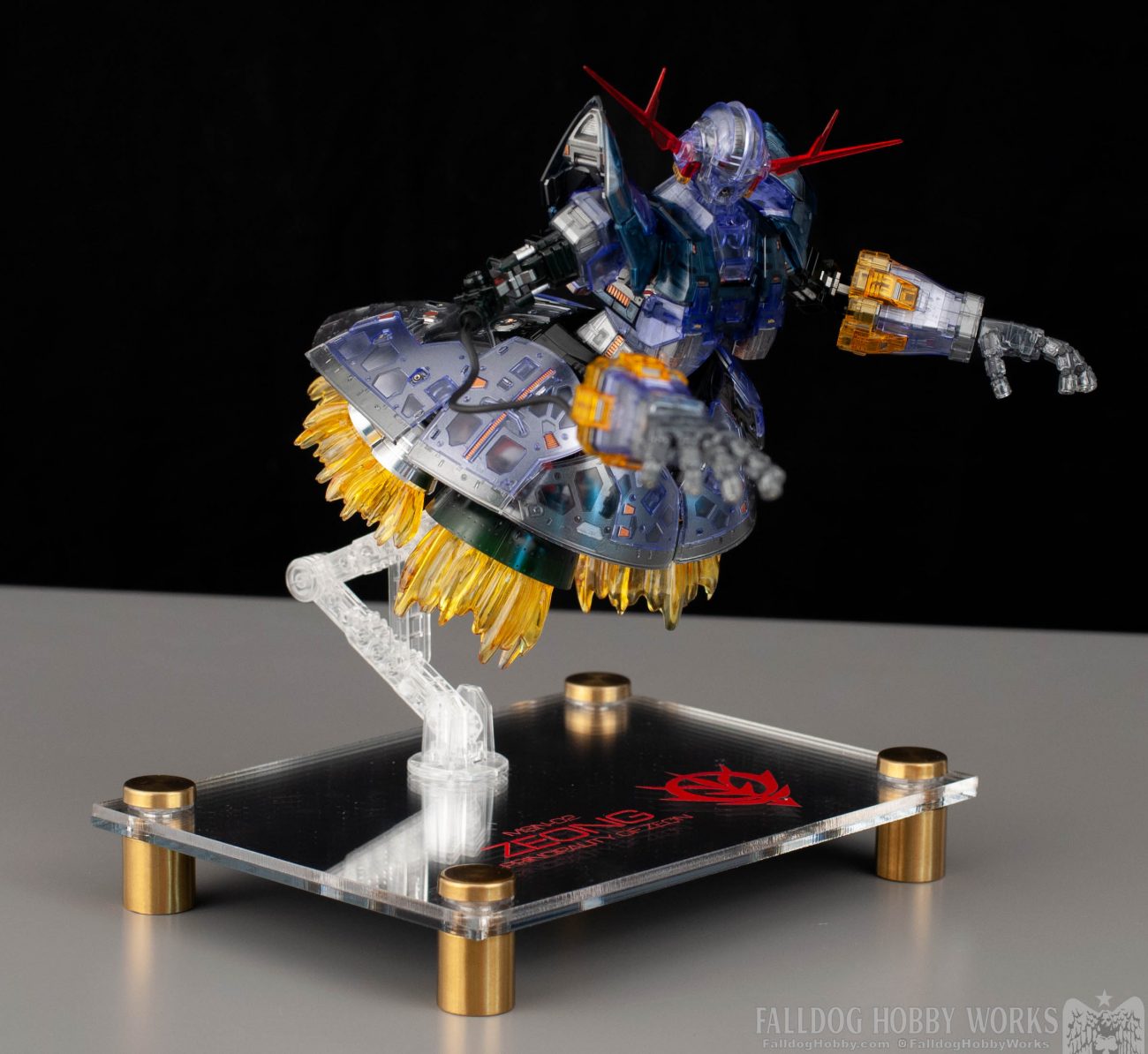 Real Grade Zeong – Gundam Base Limited Clear – OtakuRevolution